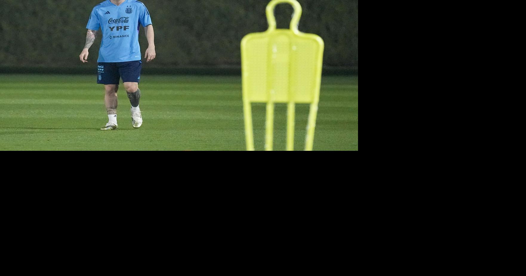 Calma en Argentina: el astro Lionel Messi ya entrena con normalidad ...