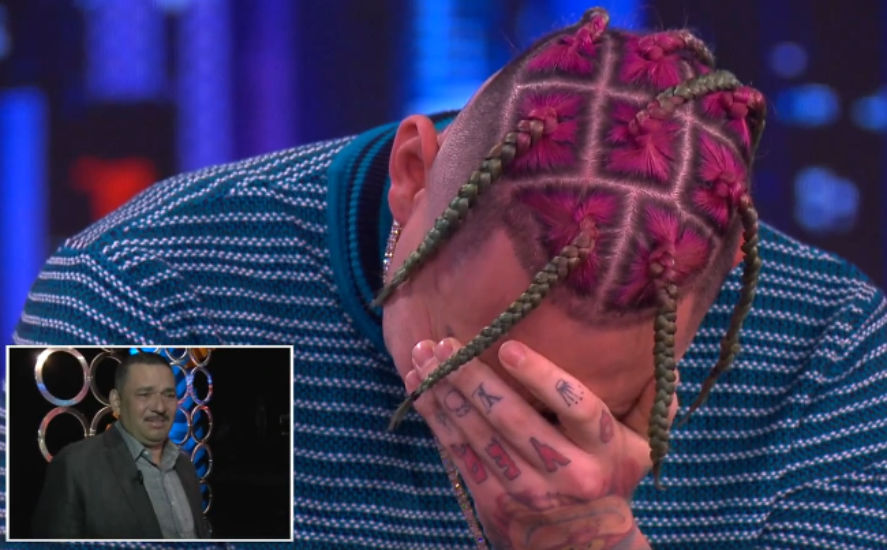 Lary Over estalla en llanto al conocer a su padre | Escenario ...