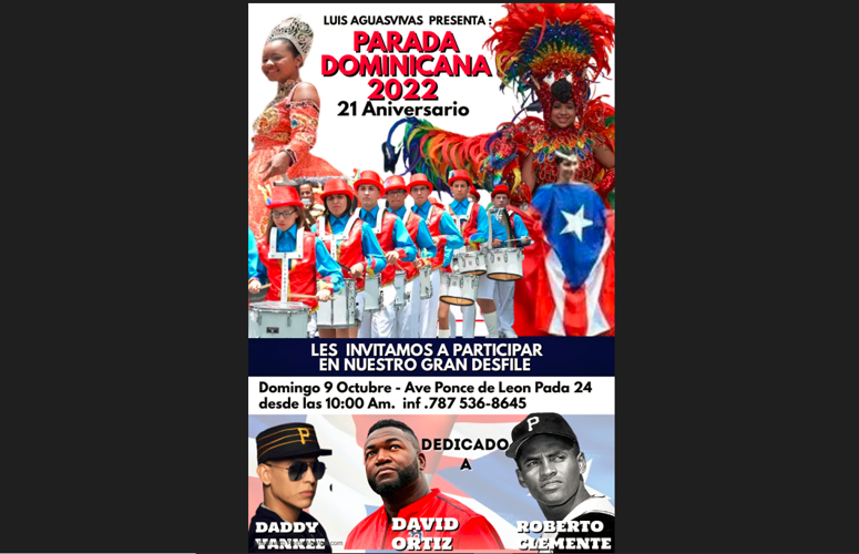 La Parada Dominicana en Puerto Rico será dedicada a Roberto Clemente ...