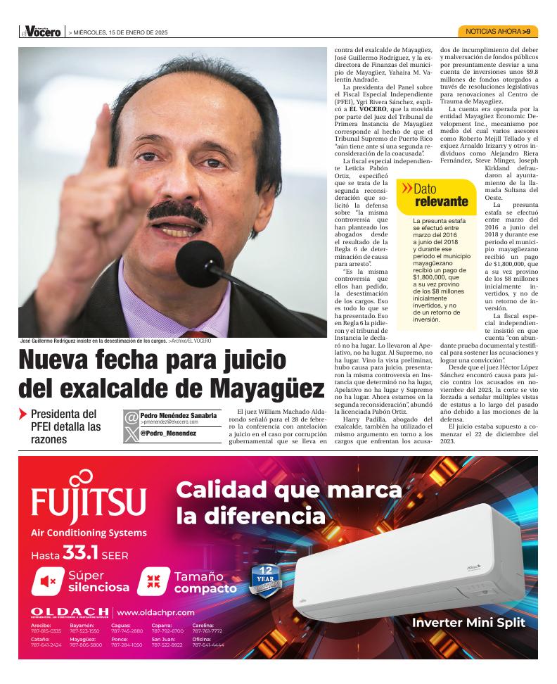 Page A9 | El Vocero | elvocero.com