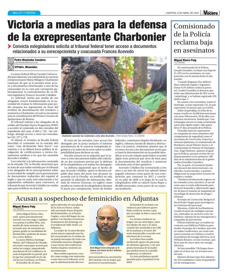 Page A10 | El Vocero | elvocero.com