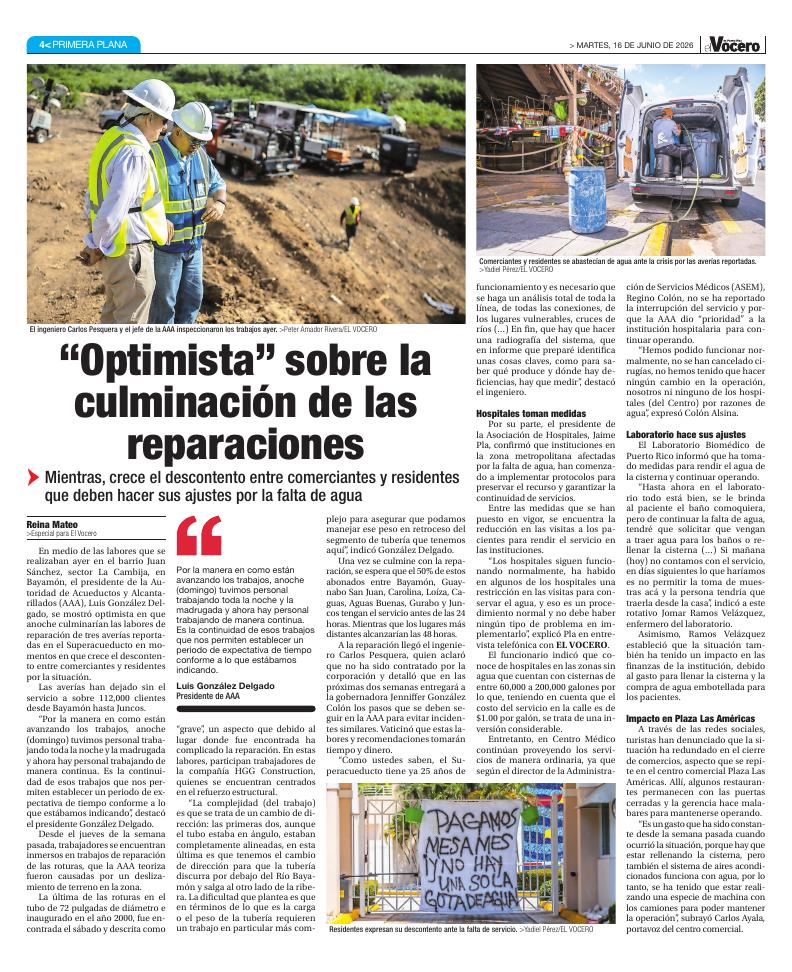 Page A4 | El Vocero | elvocero.com
