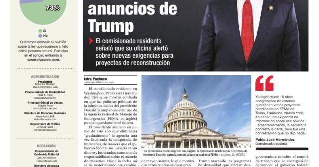 Page A3 | El Vocero | elvocero.com