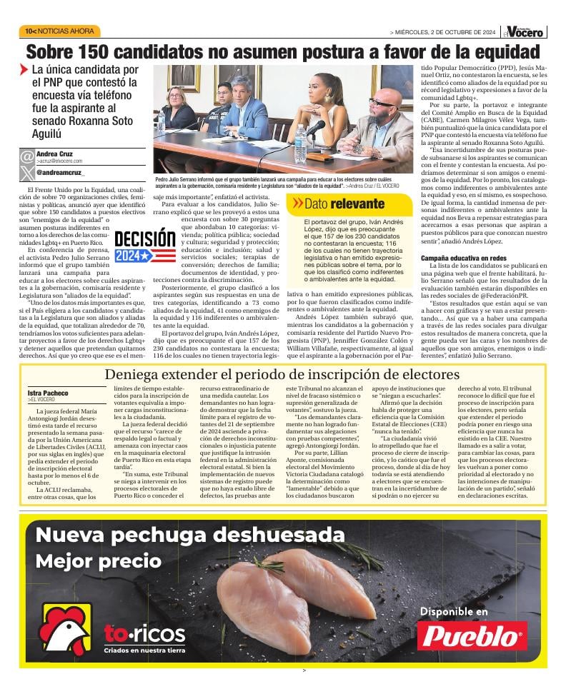 Page A10 | El Vocero | elvocero.com