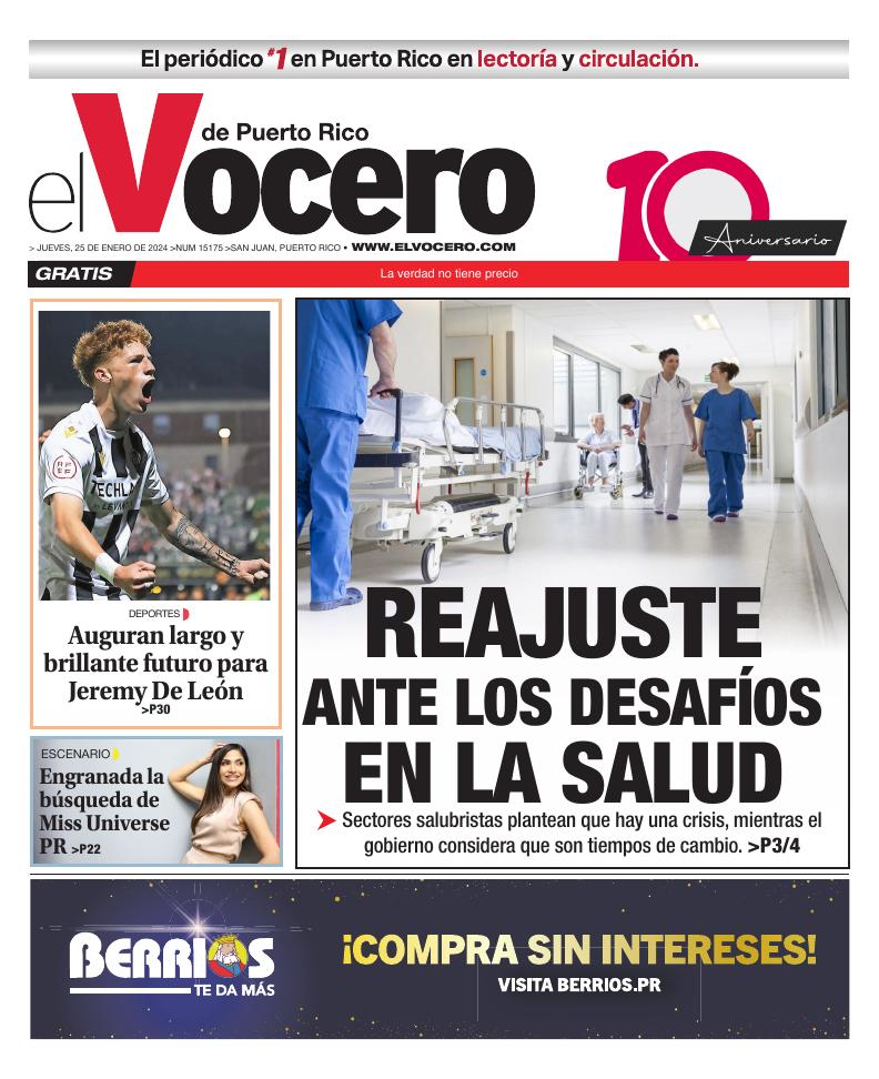 Page A1 | El Vocero | elvocero.com
