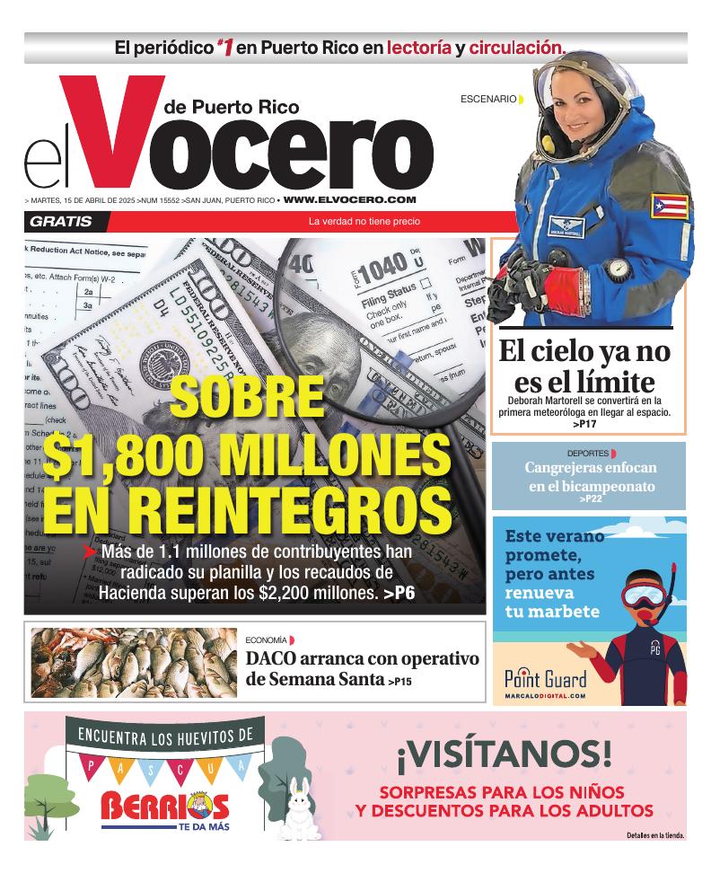 Page A1 | El Vocero | elvocero.com