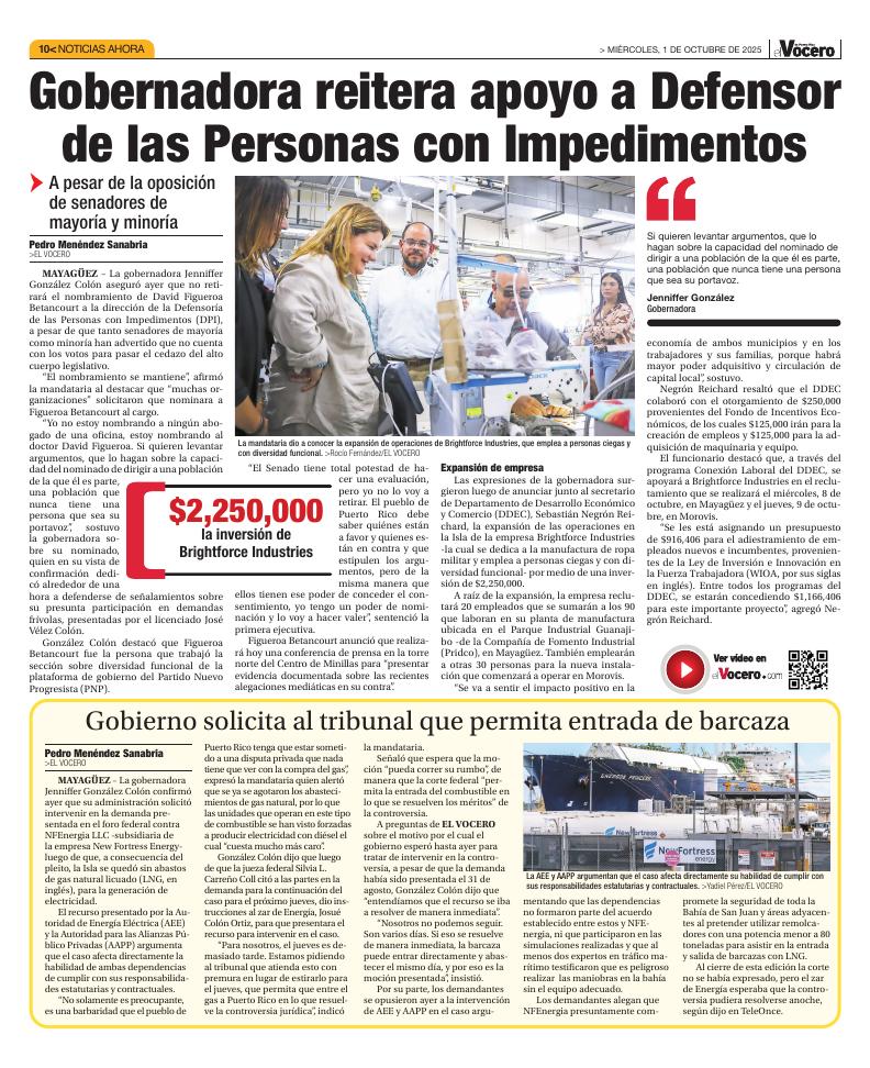 Page A10 | El Vocero | elvocero.com