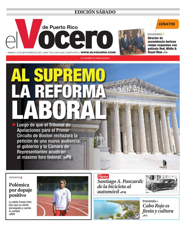 Page A1 | El Vocero | elvocero.com