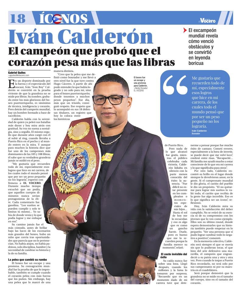 Page A18 | El Vocero | elvocero.com