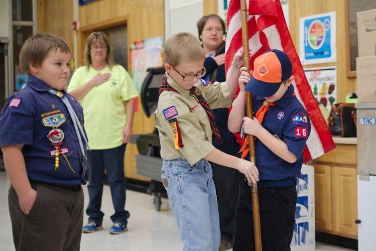 Cub scouts wrap gifts for needy families | News | emporiagazette.com