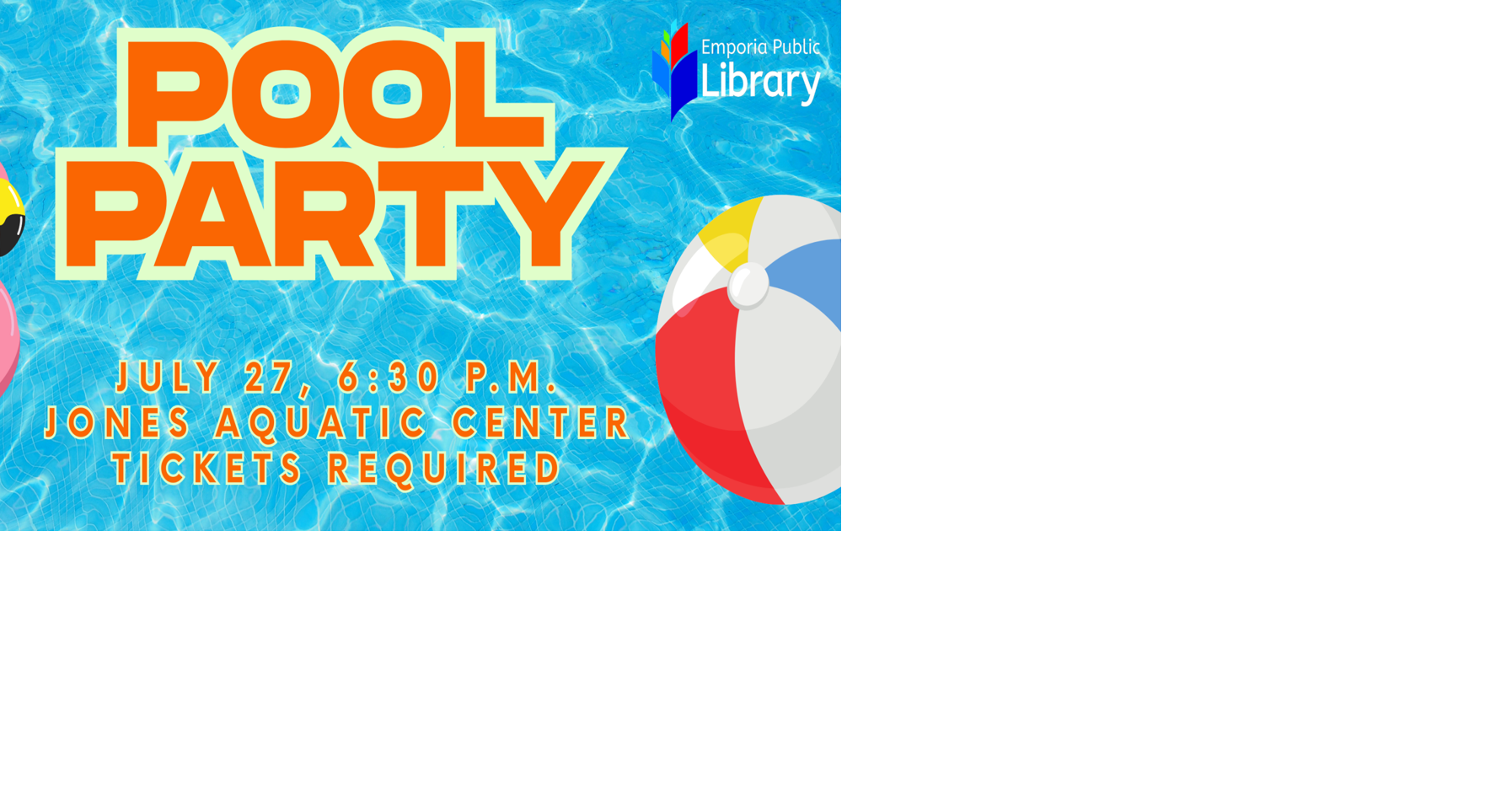 Make a splash with the Emporia Public Library | Free | emporiagazette.com