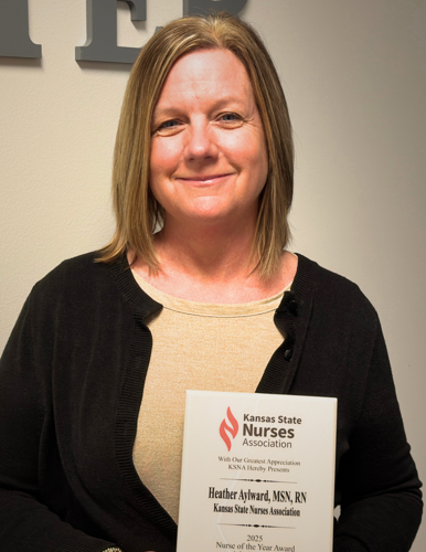 NRH Chief Nursing Officer Heather Aylward honored with KSNA Nurse ...