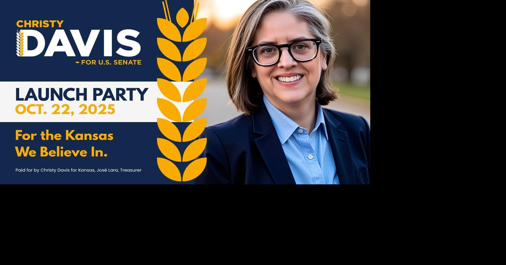 Davis to Launch Senate Campaign in Cottonwood Falls | Area News ...