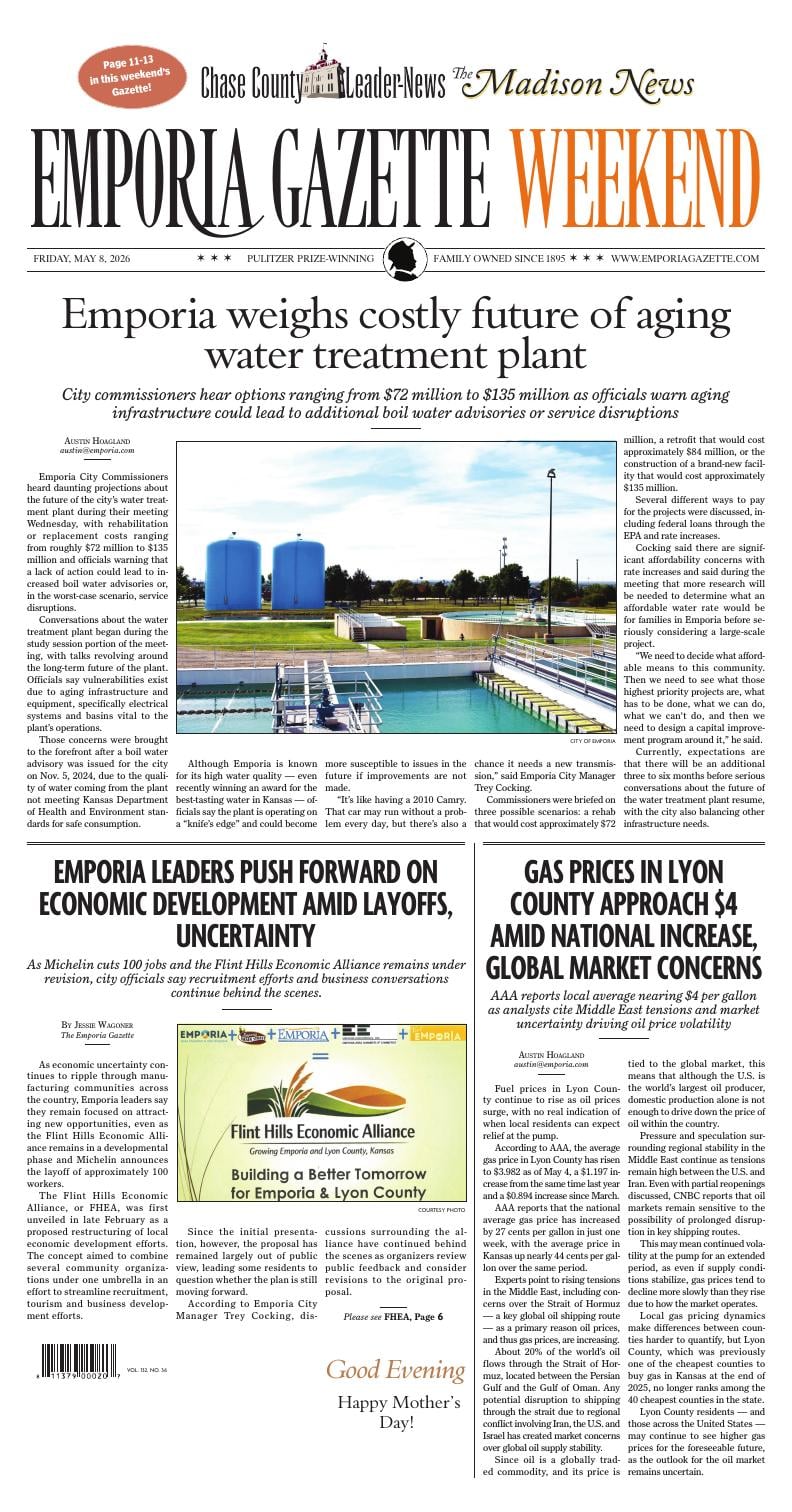 Page A01 | Emporia Gazette | emporiagazette.com