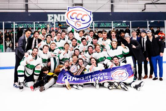 Men's Ice Hockey Makes History with Fourth CCC Championship, and First ...