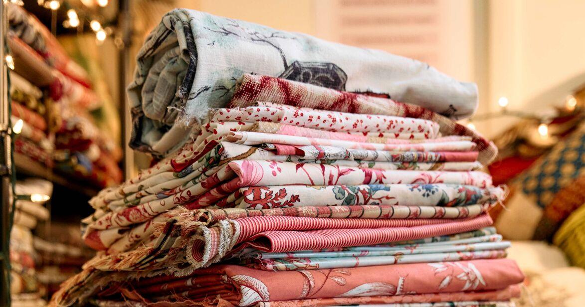 Lady Virginia Vintage Fabrics in Staunton Revives Classic Textiles