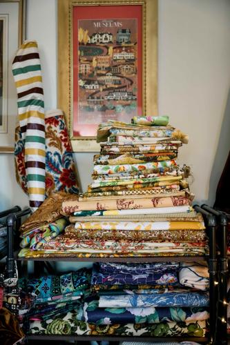 Lady Virginia Vintage Fabrics in Staunton Revives Classic Textiles