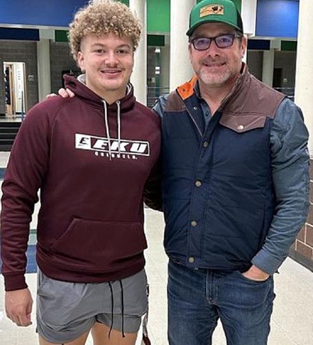 Luginbill following dad's footsteps at Eastern Kentucky | Enquirer ...