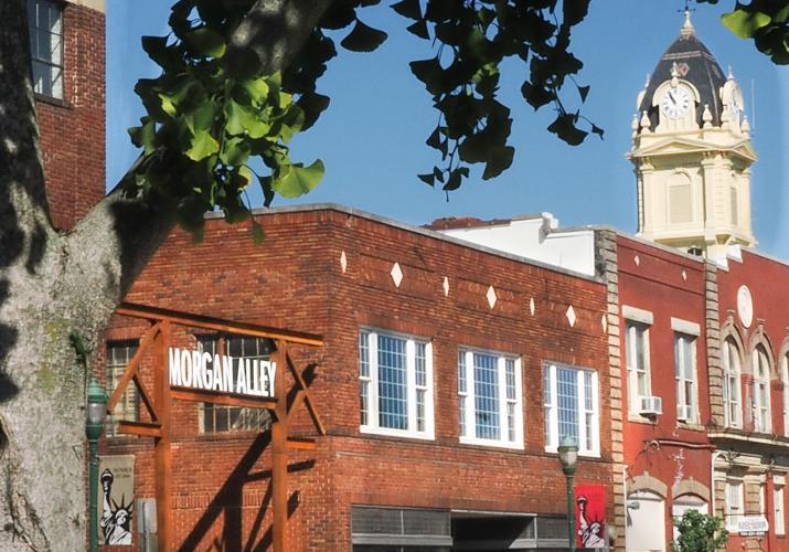 Morgan-Windsor Alley Project nears completion | Enquirer Journal ...