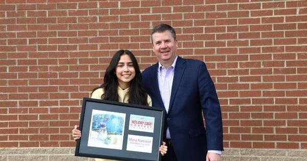 Ramirez wins second consecutive UCPS Holiday Card contest | Enquirer ...