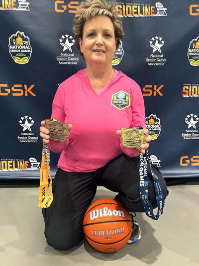 Lisa Baucom stars in Iowa national senior games | Enquirer Journal ...