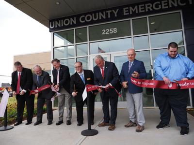 Officials cut ribbon on Union County's new Emergency Services Center ...