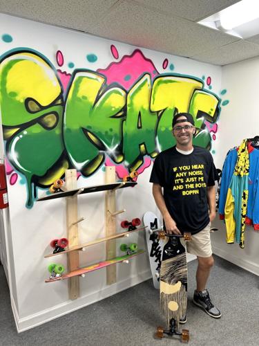 Julian Garrett opens Monroe's first skateboard store: Funroe Boards ...