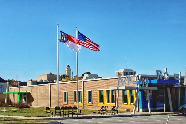 DAR donates flag poles to Monroe Science Center | Enquirer Journal ...