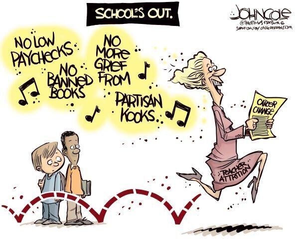 Overcrowding In Schools Cartoon