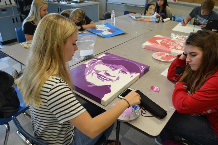 Human Services building unveils local art | School | enquirerjournal.com