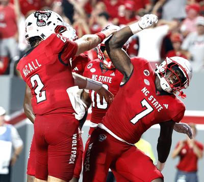McCall makes big splash in N.C. State debut | Enquirer Journal ...