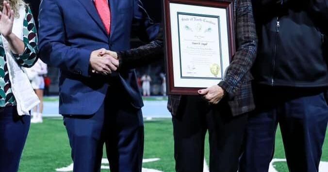 Dawn Stegall receives Order of Long Leaf Pine Award | Enquirer Journal ...