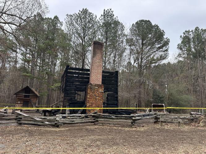 Museum of the Waxhaws loses historic cabin in fire | Enquirer Journal ...