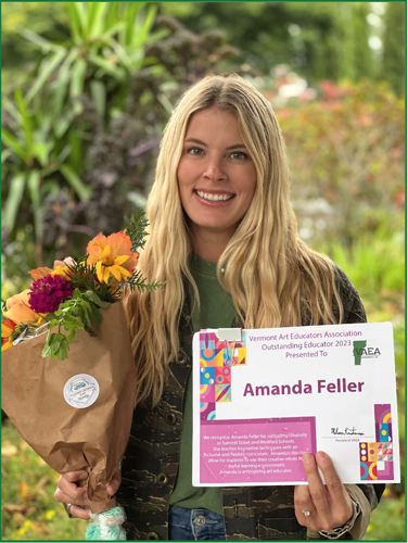 Essex-Westford art teacher one of three Vermont recipients for educator ...