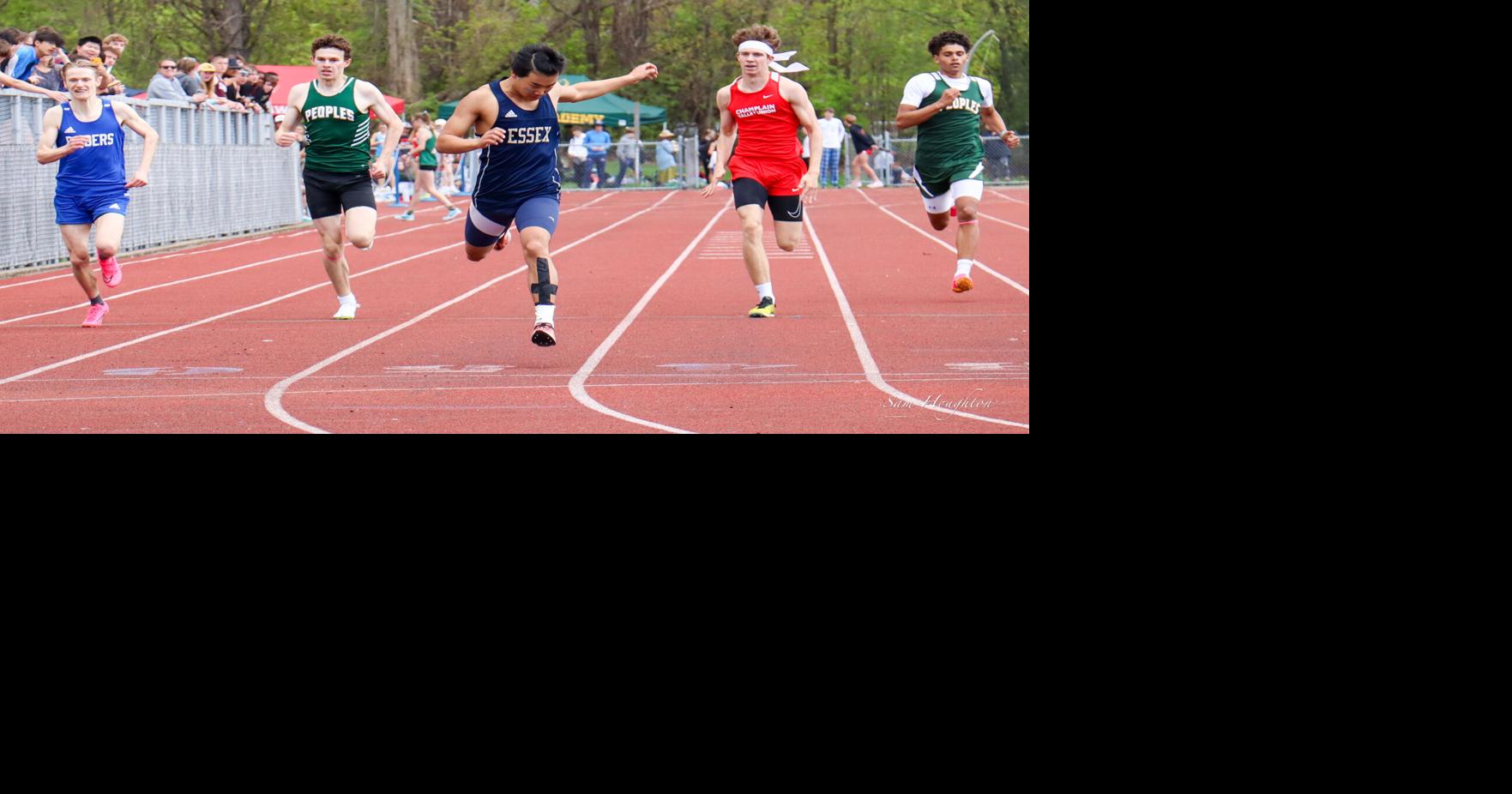 PHOTOS: Essex track and field team narrowly wins Burlington ...