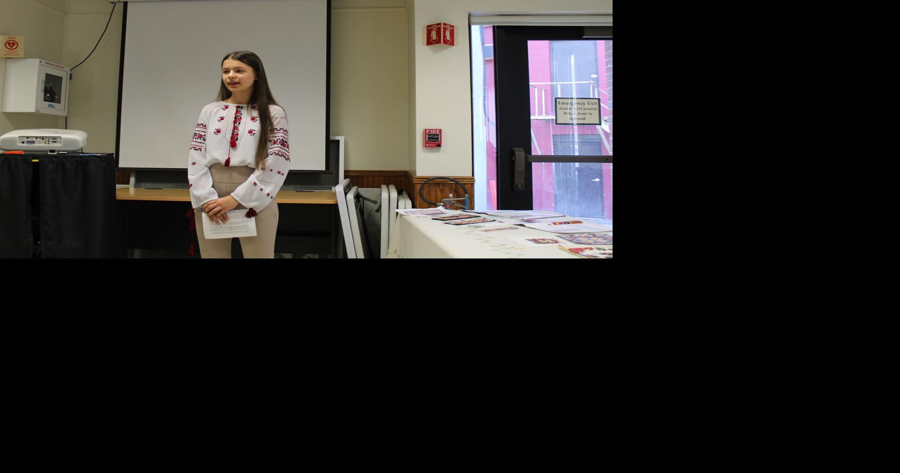 A Ukrainian exchange student shares her experiences of struggle and ...