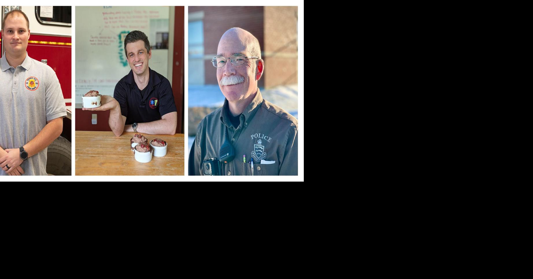 Essex Rotary honors first responders: Richard Smith, Michael Strong and ...