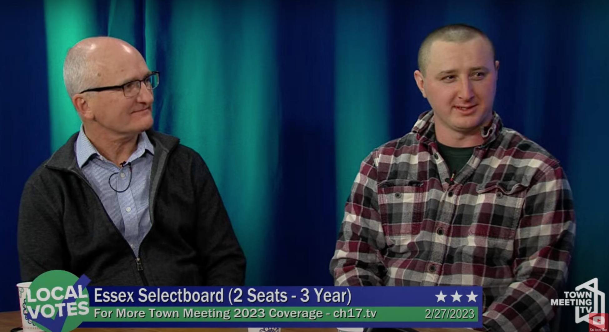 Andy Watts and Ethan Lawrence discuss their goals for Essex’s future ...