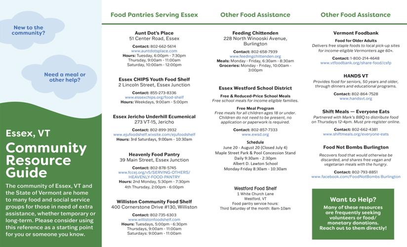 Essex Community Resource Guide released for 2023 | Local News ...