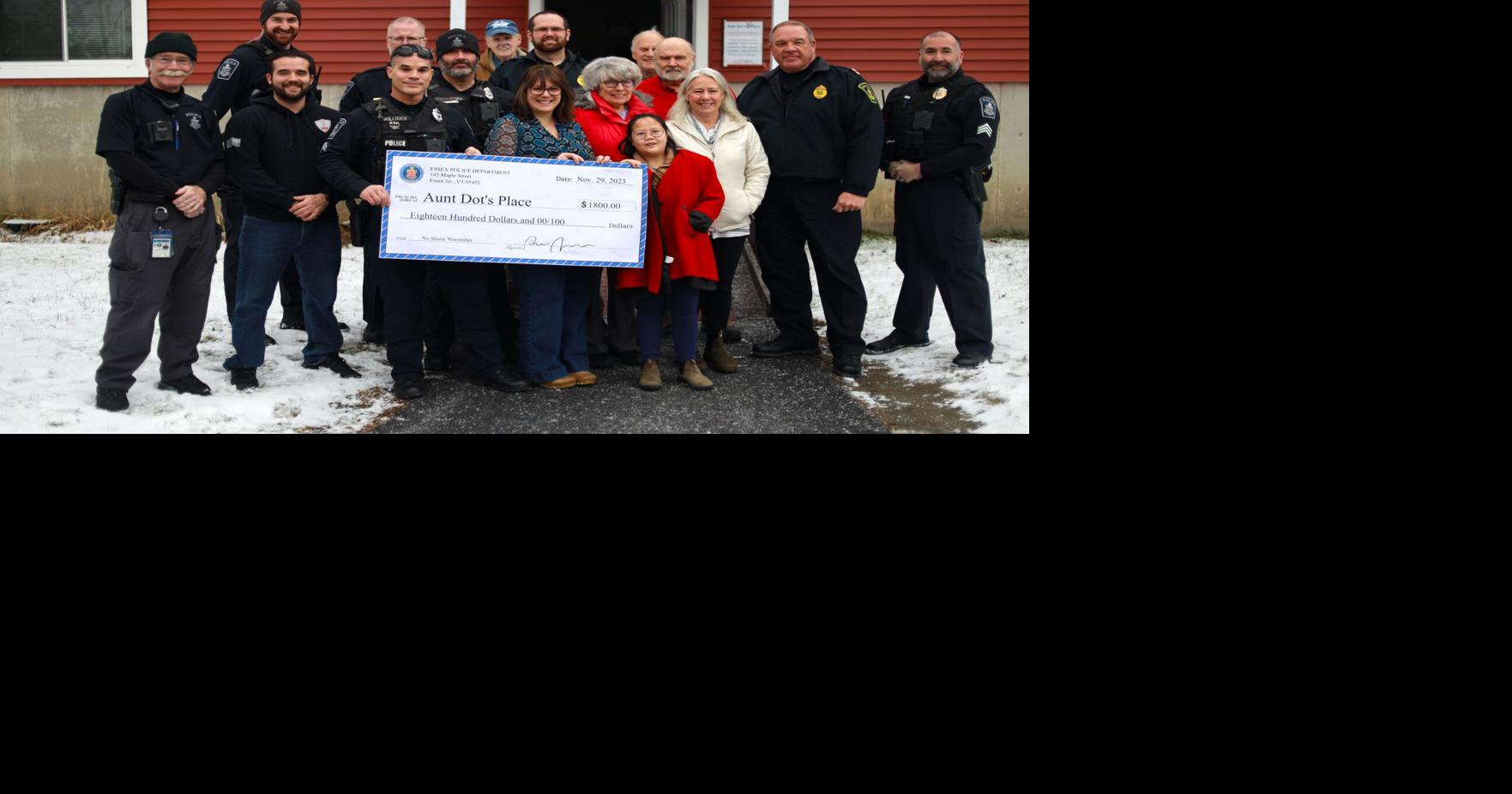 EPD donated $1,800 to Aunt Dot’s Place as a part of no-shave November ...