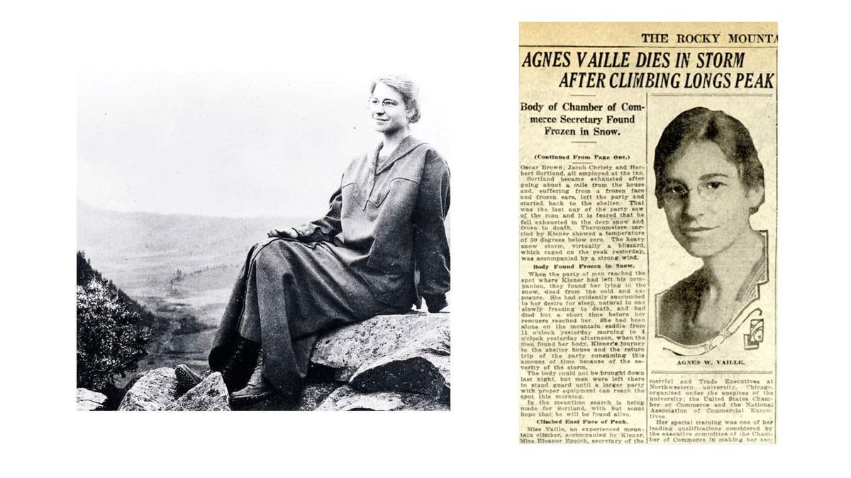 Agnes Vaille and 100 Years: Remembering Triumph and Tragedy in Ice ...