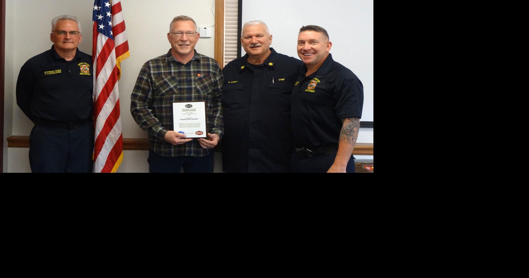 Brian Schaffer Receives Chaplain Of The Year Award From Rocky Mountain ...