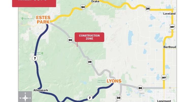 Us 36 Reopens Early Between Lyons And Estes Park | Featured Articles ...
