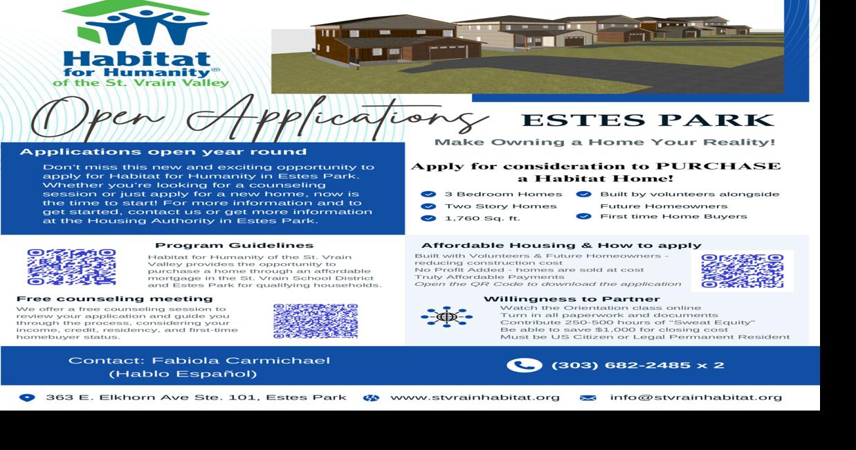 Homebuyer Applications Now Open For Raven Development In Estes Park ...