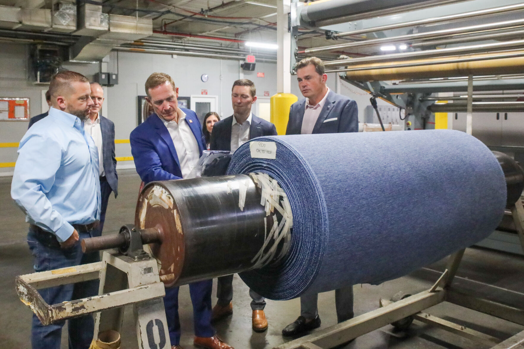 Elevate Textiles’ Burlington division hosts Sen. Budd for plant tour, policy discussions ...