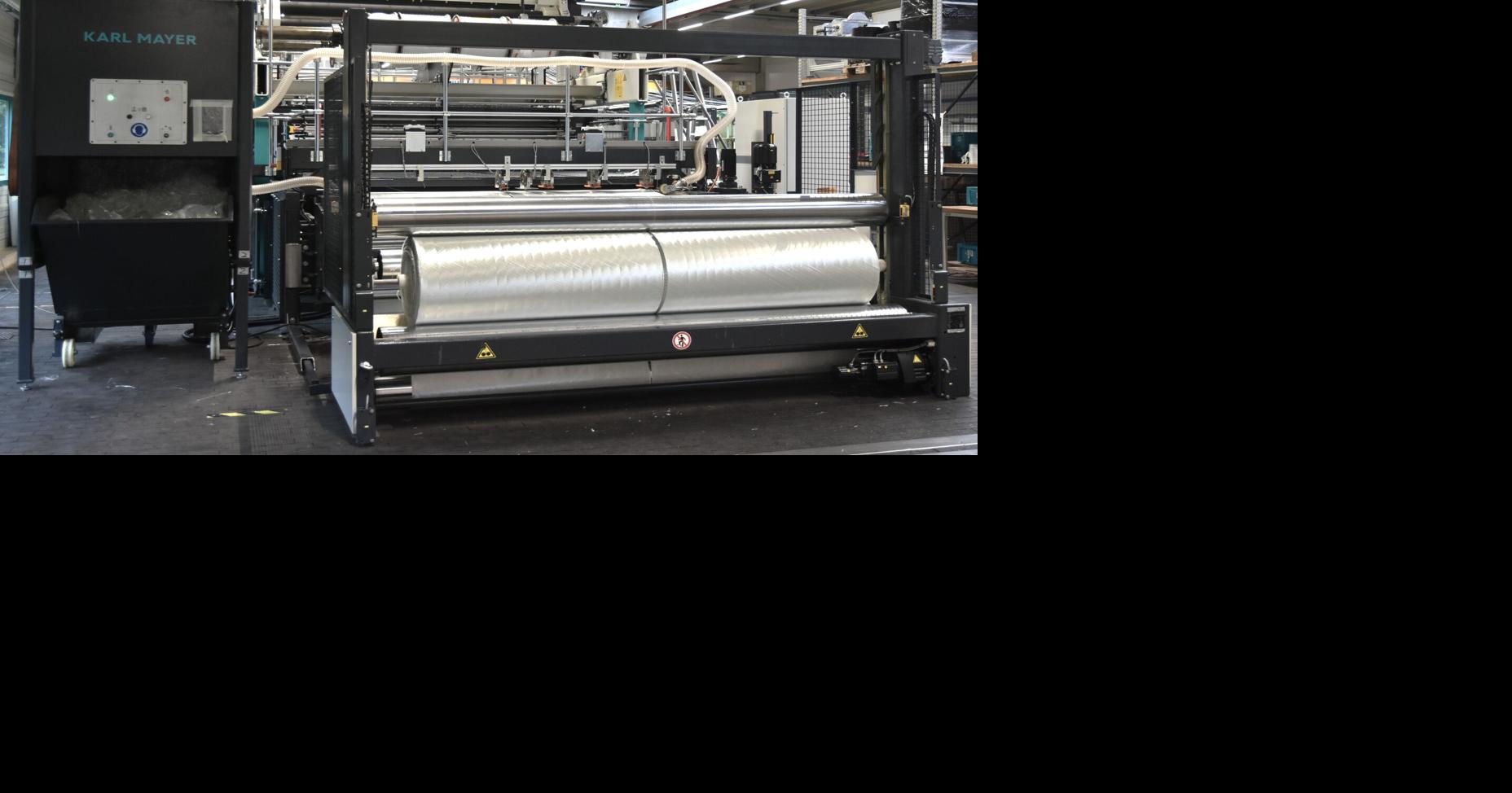 KARL MAYER unveils multiaxial glass fiber processing machine | Industry ...
