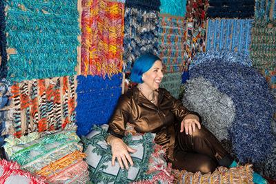 (re)Material Culture: A Sunbrella® installation by Liz Collins at Milan ...