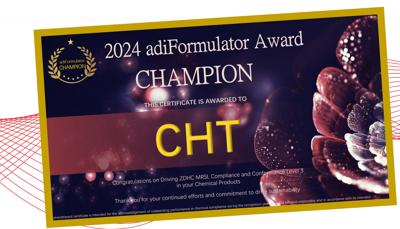CHT Group honored by adidas as a leader in sustainability | Industry ...