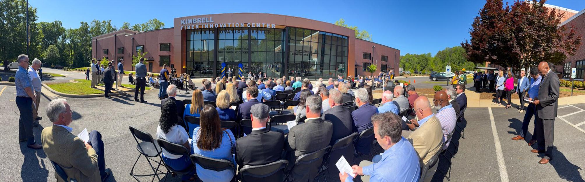 W. Duke Kimbrell Fiber Innovation Center opens at Gaston College ...