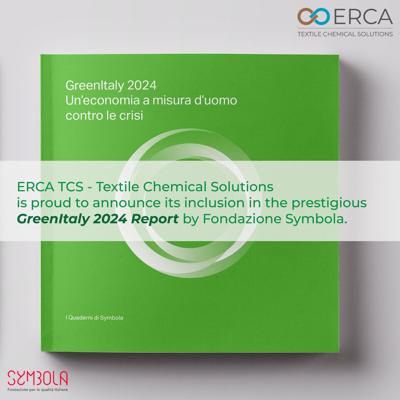 REVECOL® by ERCA TCS recognized in GreenItaly 2024 Report for textile ...